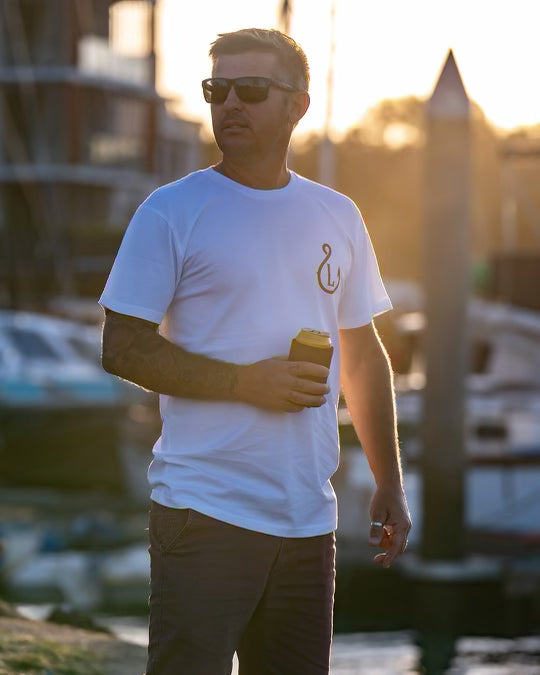 Outer Line Badge T-Shirt