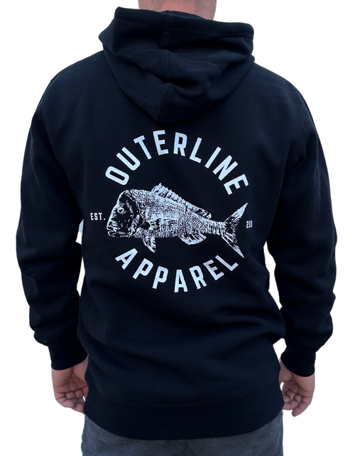 Outer Line Hoodie - Black
