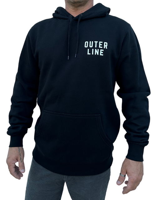 Outer Line Hoodie - Black